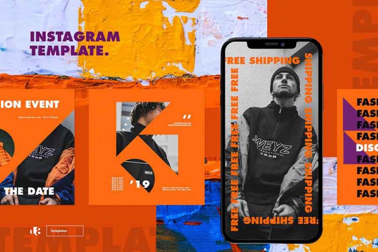 60+ Best Instagram Templates For Your Story and Profile Posts