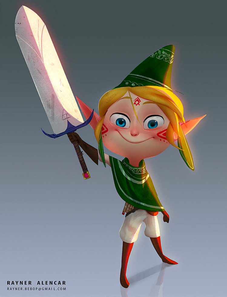 Legend of Zelda Fan Art: Easier Than Rescuing Princesses