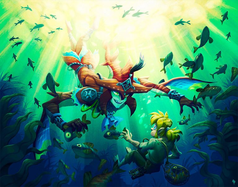 Legend of Zelda Fan Art: Easier Than Rescuing Princesses
