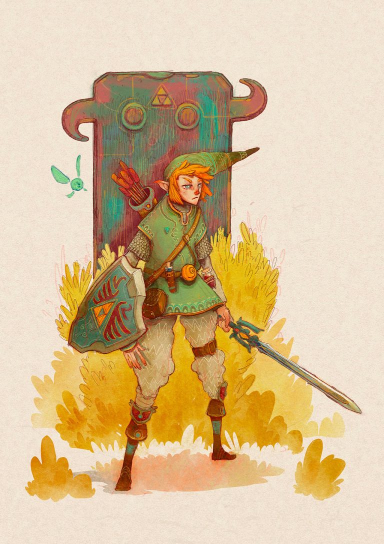 Legend of Zelda Fan Art: Easier Than Rescuing Princesses