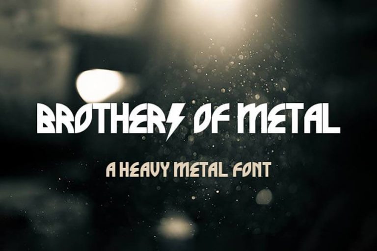 40+ Best Metal Fonts to Rock Your Designs?(Free & Paid)