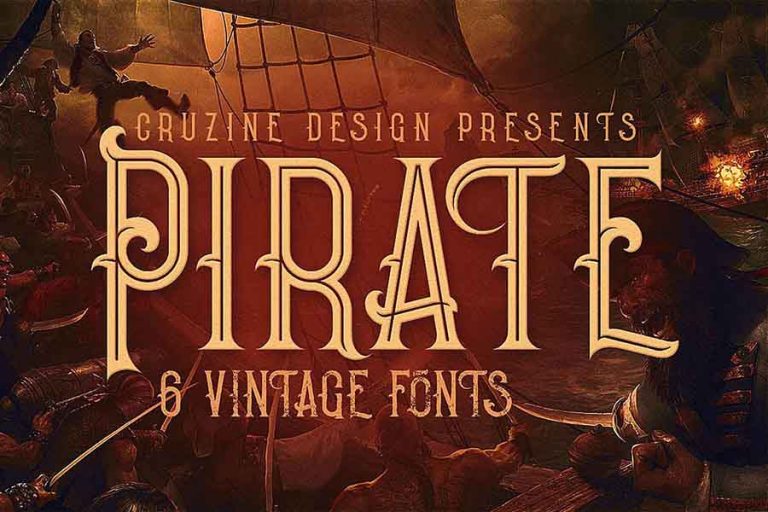 45+ Best Pirate Fonts To Sail Your Design (free & Paid)