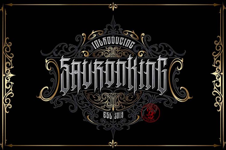 40+ Best Metal Fonts to Rock Your Designs?(Free & Paid)