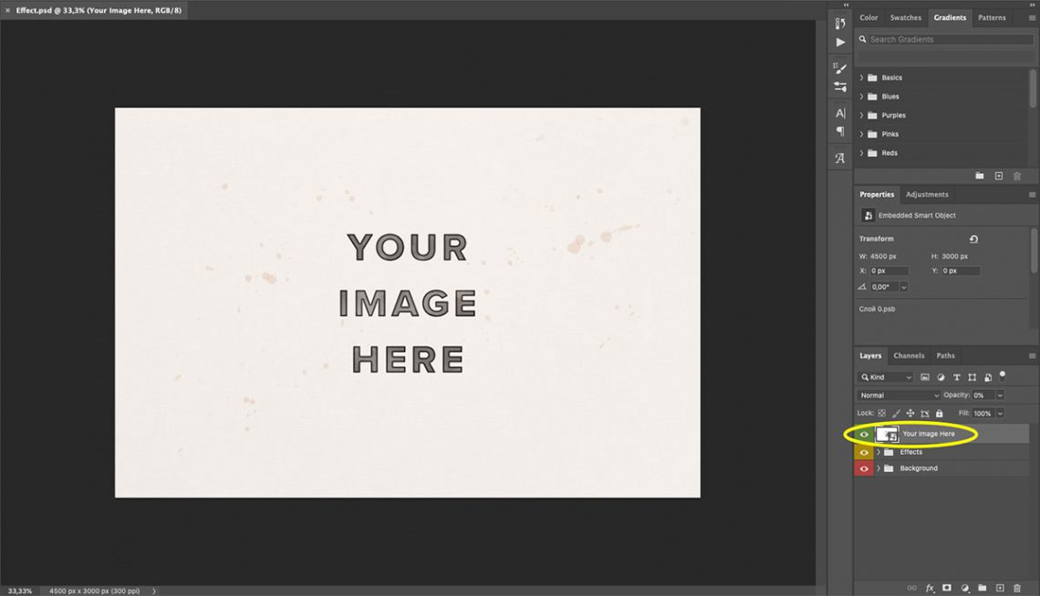 Tutorial: How to Edit Smart Object Layers in Photoshop — The Designest