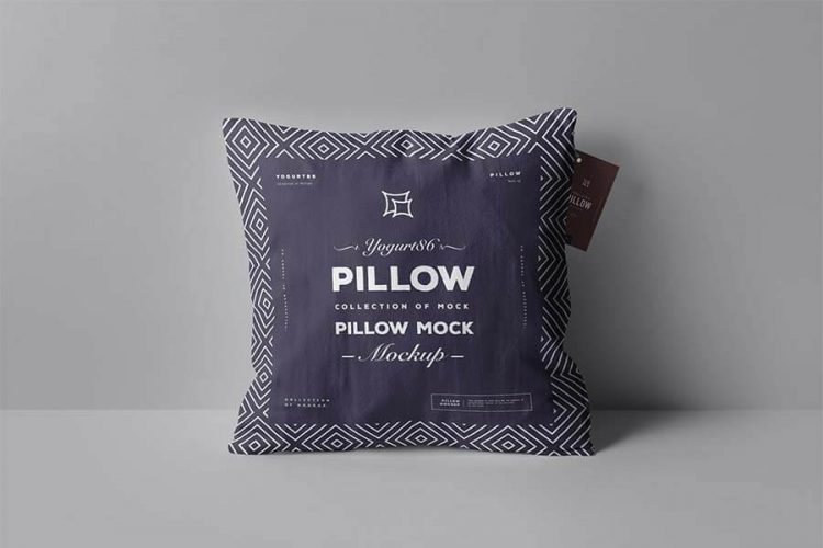 25+ Pillow Mockup Templates (Free & Paid)