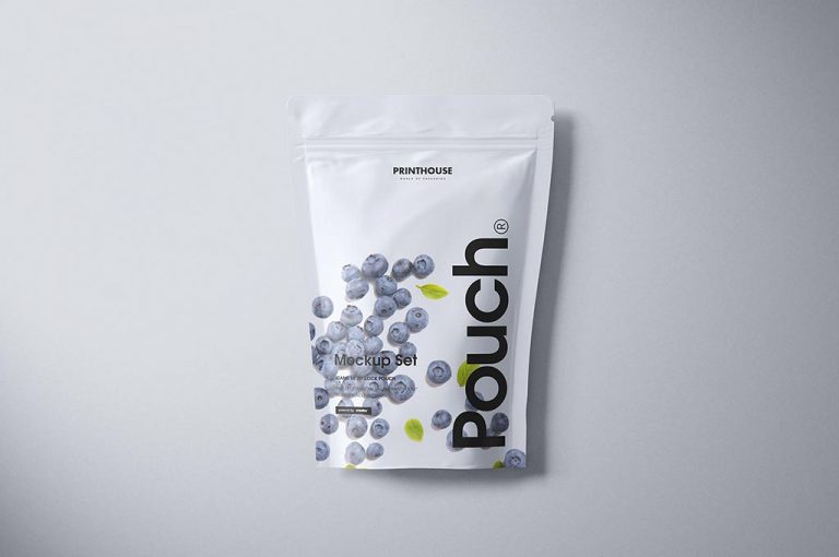 30+ Best Pouch Mockups — Free & Premium PSD Templates — The Designest