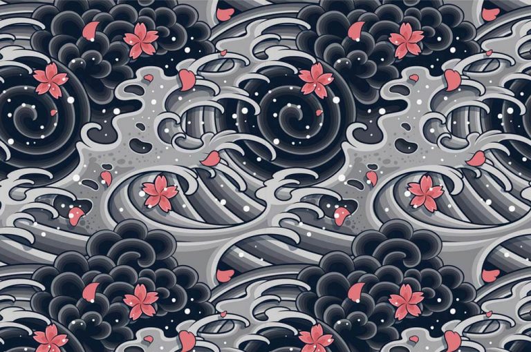 25 Best Japanese Textures with Traditional Ornaments — Free & Premium ...