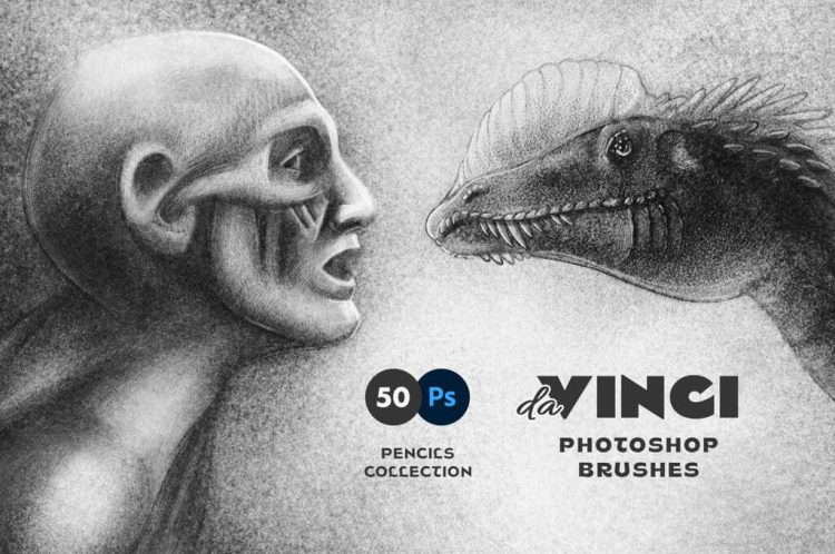 25+ Best Pencil Brushes Sets — Free & Premium — The Designest