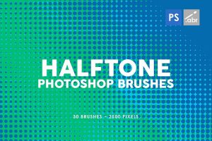 40+ Best Halftone Brushes (Photoshop, Procreate & Illustrator)