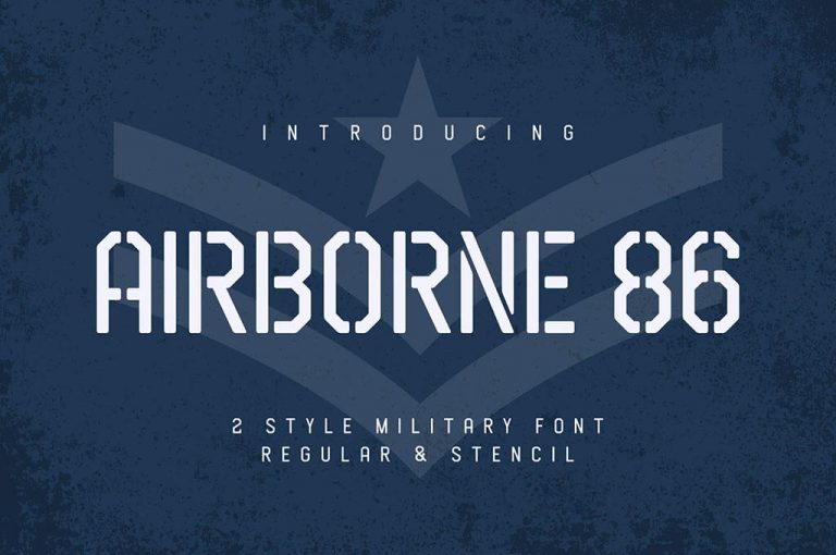 45+ Best Military Fonts For Army Designs ?️ (Free & Paid) - The Designest