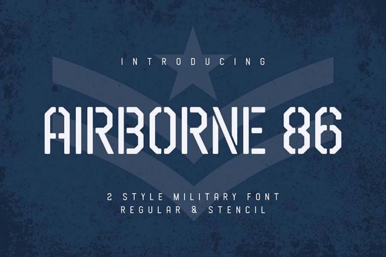 45+ Best Military Fonts For Army Designs ?️ (Free & Paid) - The Designest