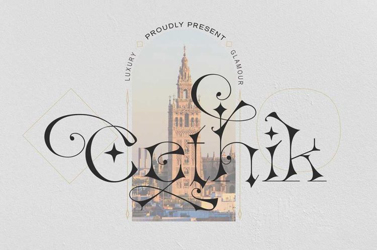 40+ Best Gothic Fonts For Blackletter Typography Lovers - The Designest