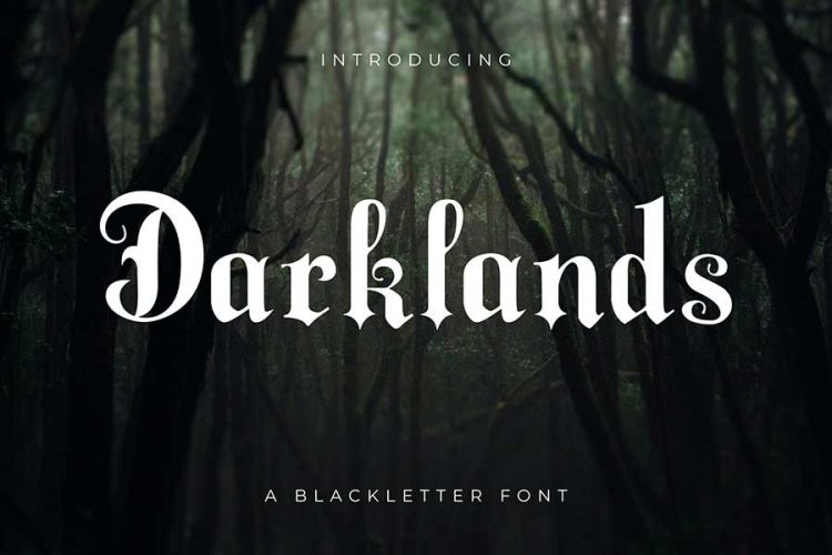 40+ Best Gothic Fonts For Blackletter Typography Lovers - The Designest