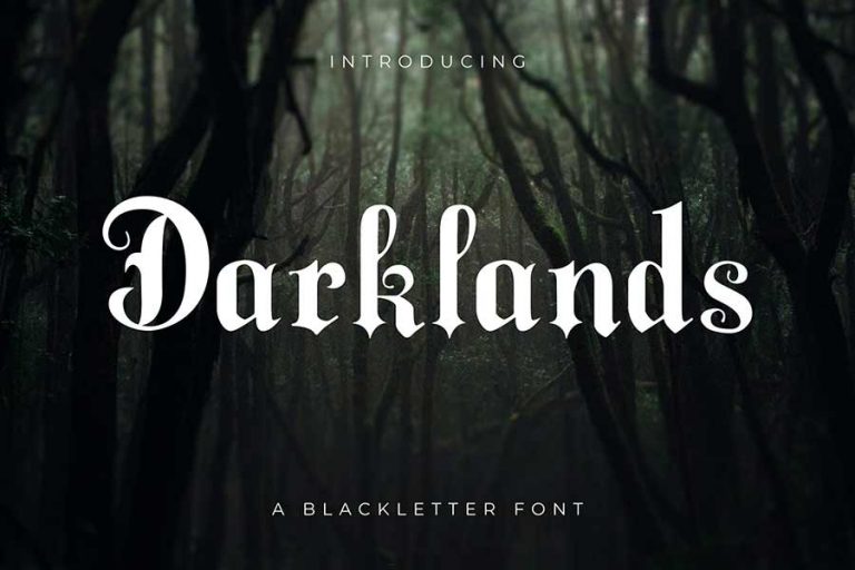 40+ Best Gothic Fonts For Blackletter Typography Lovers - The Designest