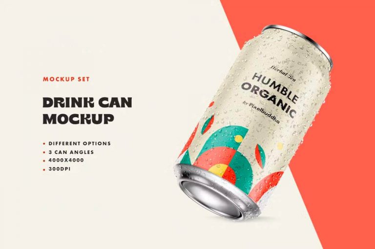 60+ Best Can Mockup Templates?(Free & Paid)