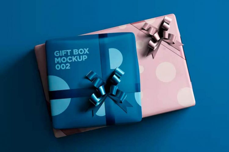60+ Best Gift Box Mockup Templates ⇪ Download PSD Mockups