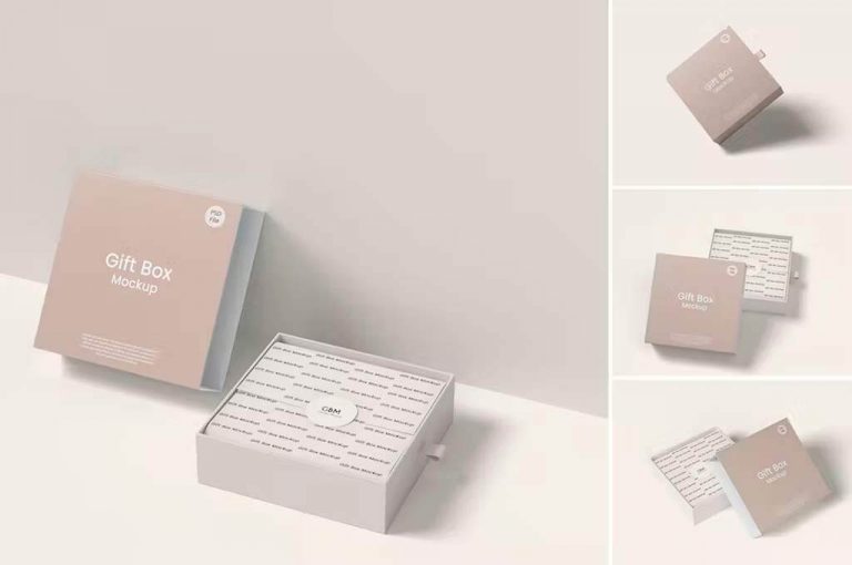 60+ Best Gift Box Mockup Templates ⇪ Download PSD Mockups