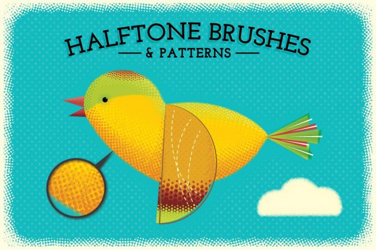 40+ Best Halftone Brushes (Photoshop, Procreate & Illustrator)