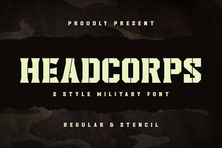 45+ Best Military Fonts For Army Designs ?️ (Free & Paid) - The Designest