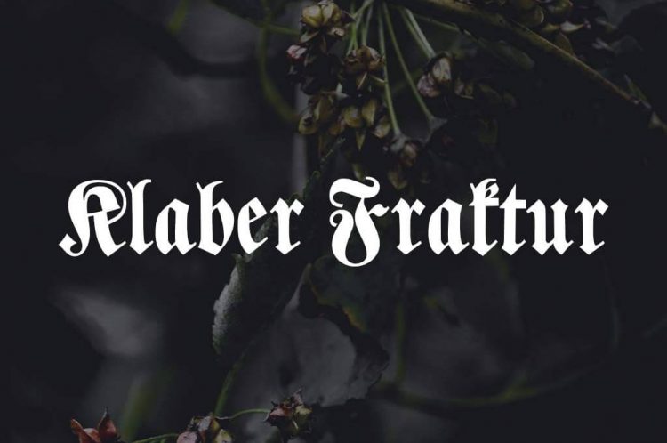 40+ Best Gothic Fonts For Blackletter Typography Lovers - The Designest