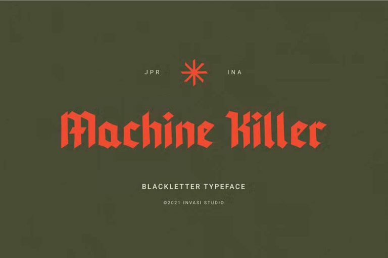 40+ Best Gothic Fonts For Blackletter Typography Lovers - The Designest