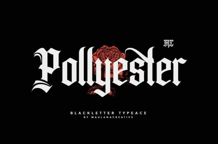 40+ Best Gothic Fonts For Blackletter Typography Lovers - The Designest
