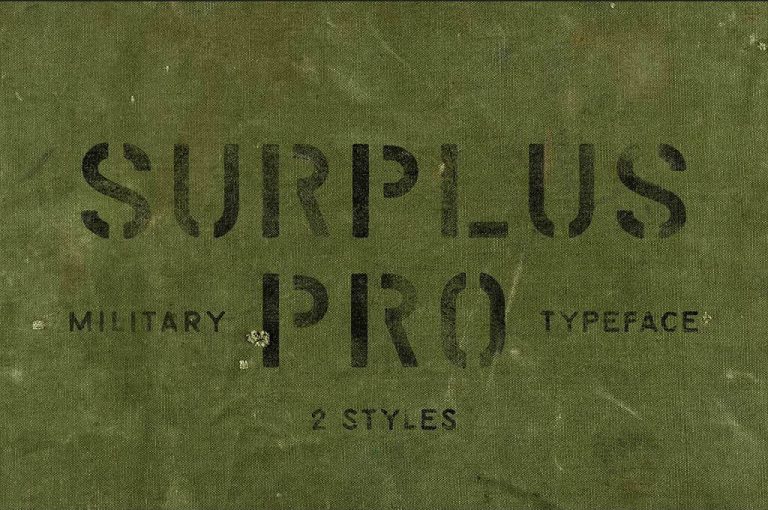 45+ Best Military Fonts For Army Designs ?️ (Free & Paid) - The Designest