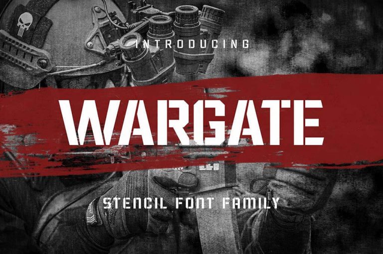 45+ Best Military Fonts For Army Designs ?️ (Free & Paid) - The Designest