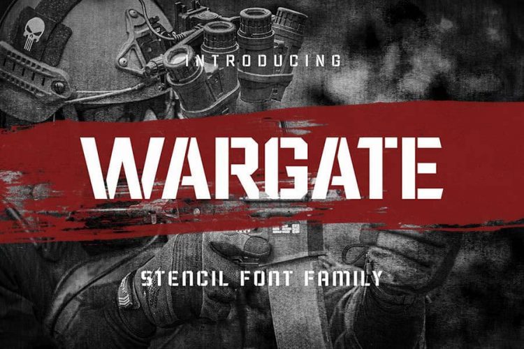 45+ Best Military Fonts For Army Designs 🎖️ (Free & Paid) - The Designest