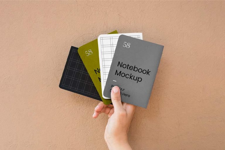 50+ Best Notebook Mockup Templates (Free & Paid) - The Designest