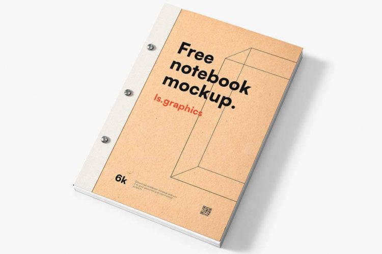 50+ Best Notebook Mockup Templates (Free & Paid) - The Designest