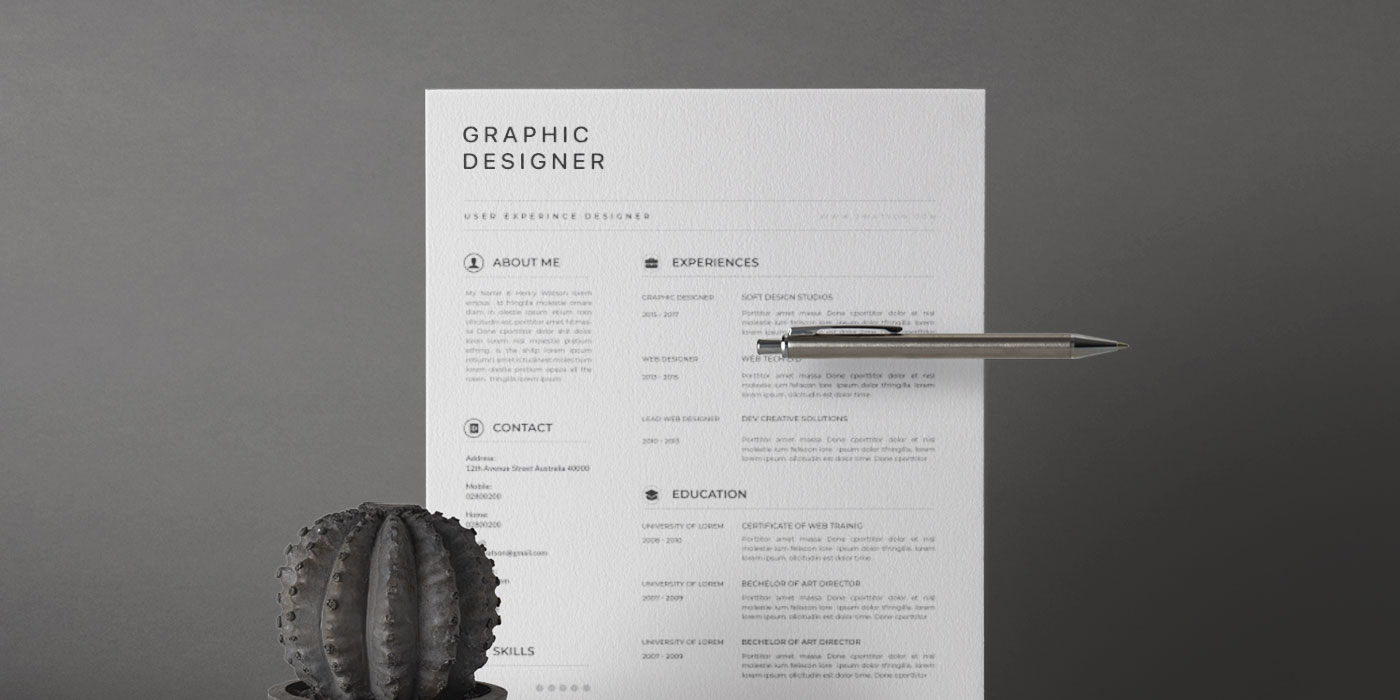 How to Create a Graphic Designer Resume That Gets You the Job — The ...