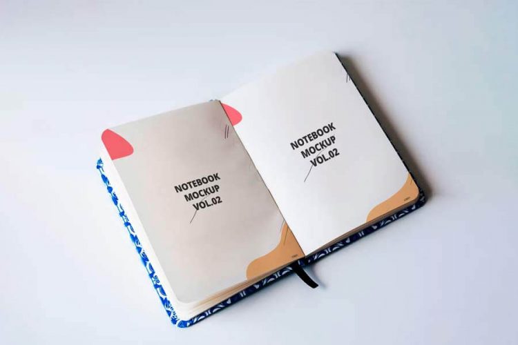 50+ Best Notebook Mockup Templates (Free & Paid) - The Designest