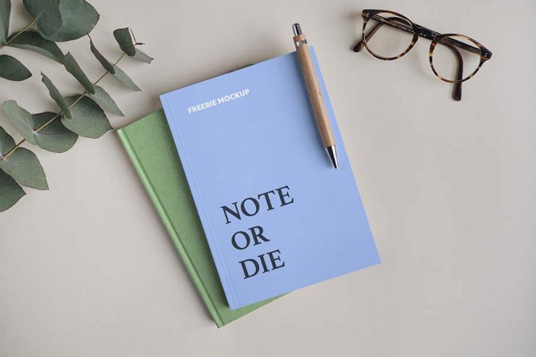 50+ Best Notebook Mockup Templates (Free & Paid) - The Designest