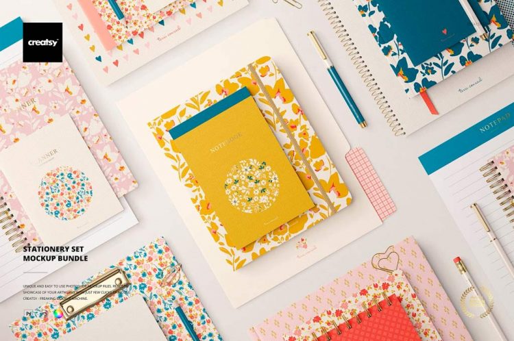 50+ Best Notebook Mockup Templates (Free & Paid) - The Designest