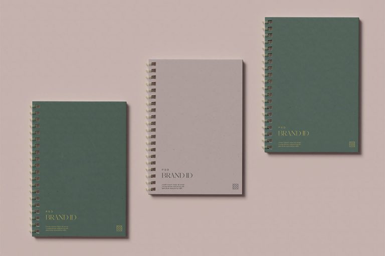 50+ Best Notebook Mockup Templates (Free & Paid) - The Designest