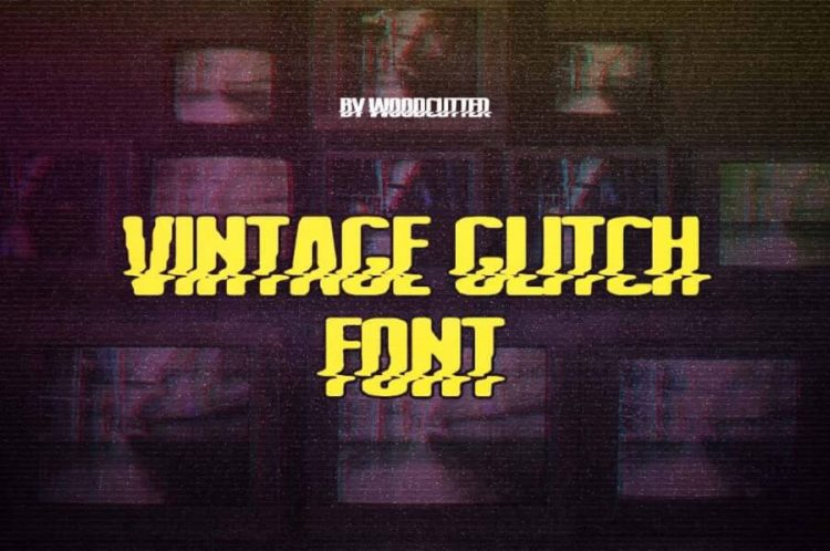 35+ Best Glitch Fonts with Aesthetic Distortion - Download Free on The ...
