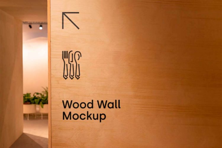 45+ Best Wall Mockup Templates ⇪ Download PSD Mockups