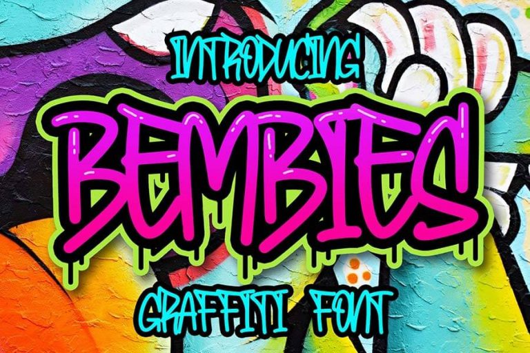 35+ Best Graffiti Fonts for Urban Art Design (Free & Paid)
