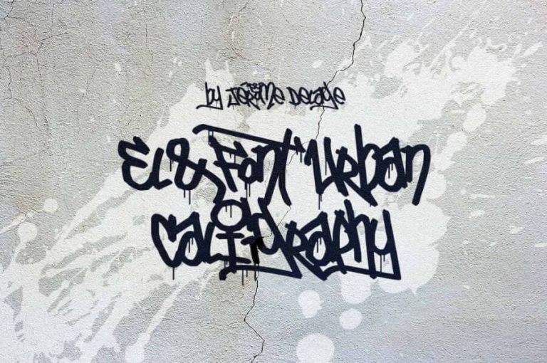 35+ Best Graffiti Fonts for Urban Art Design (Free & Paid)