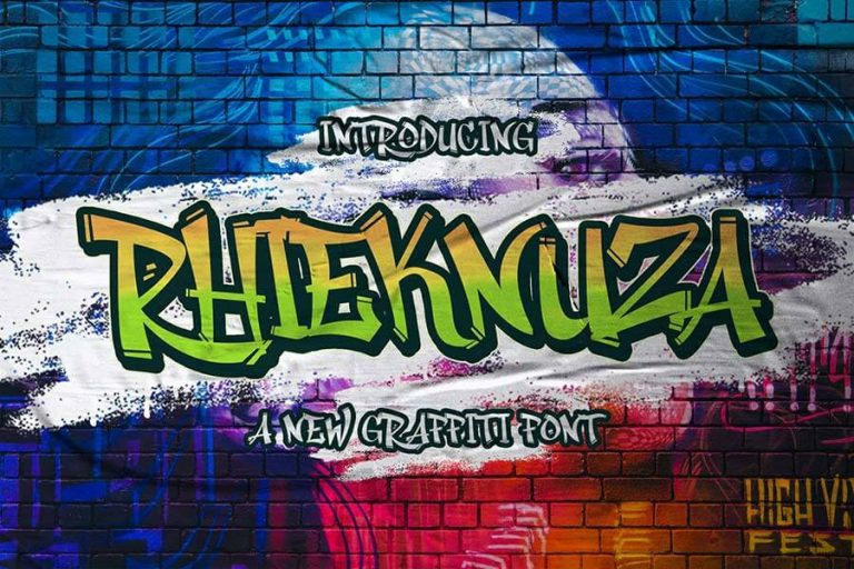 35+ Best Graffiti Fonts for Urban Art Design (Free & Paid)