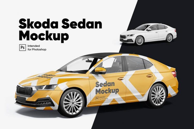 50+ Best Car & Van Mockup Templates?(Free & Paid) - The Designest