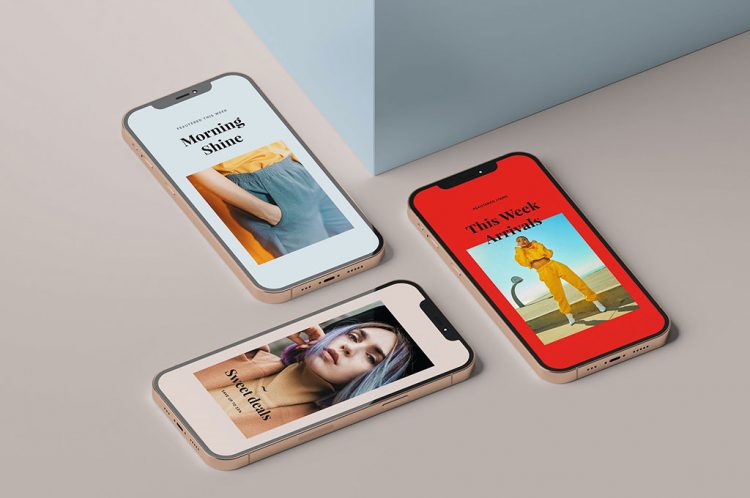 50+ Best Free iPhone Mockup Templates 📱 - The Designest