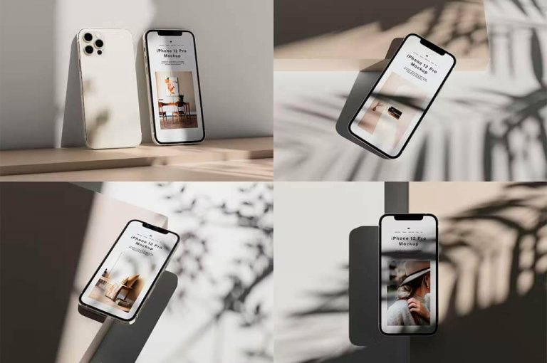 50+ Best Free iPhone Mockup Templates 📱 - The Designest