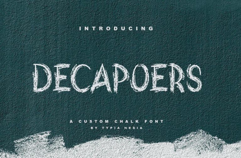 45+ Best Chalk Fonts (Free & Paid) — The Designest