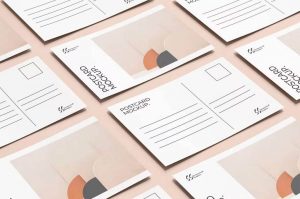 50+ Postcard Mockup Templates (Vertical, A5, A6, 4x6 and More)