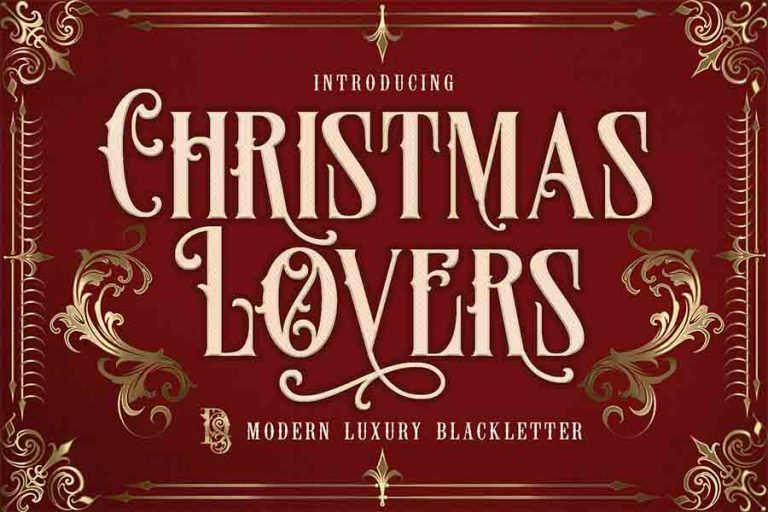 50+ Best Christmas Fonts ?With Holiday Magic