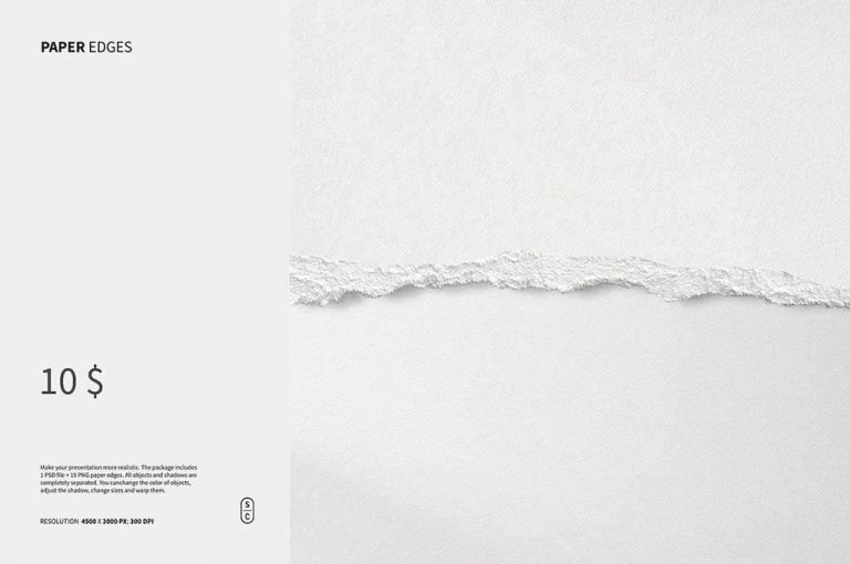 70+ Best Ripped Paper Texture Images ᐅ PNG, PSD, Stock