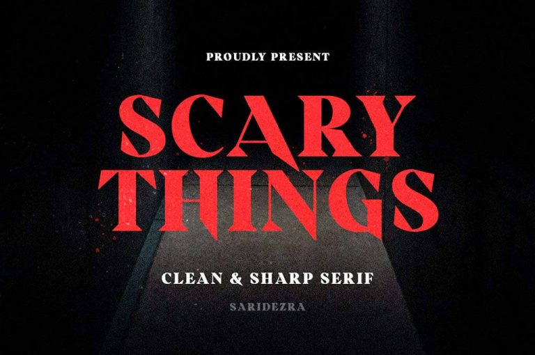 45+ Best Horror Fonts ⬆️ Download Free & Paid