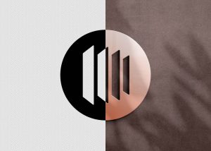 Free Bronze Logo Sign Mockup (PSD) — The Designest